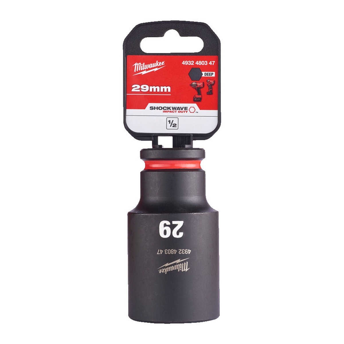 Milwaukee 4932480347 Deep Impact Socket 29mm Power Tools UK