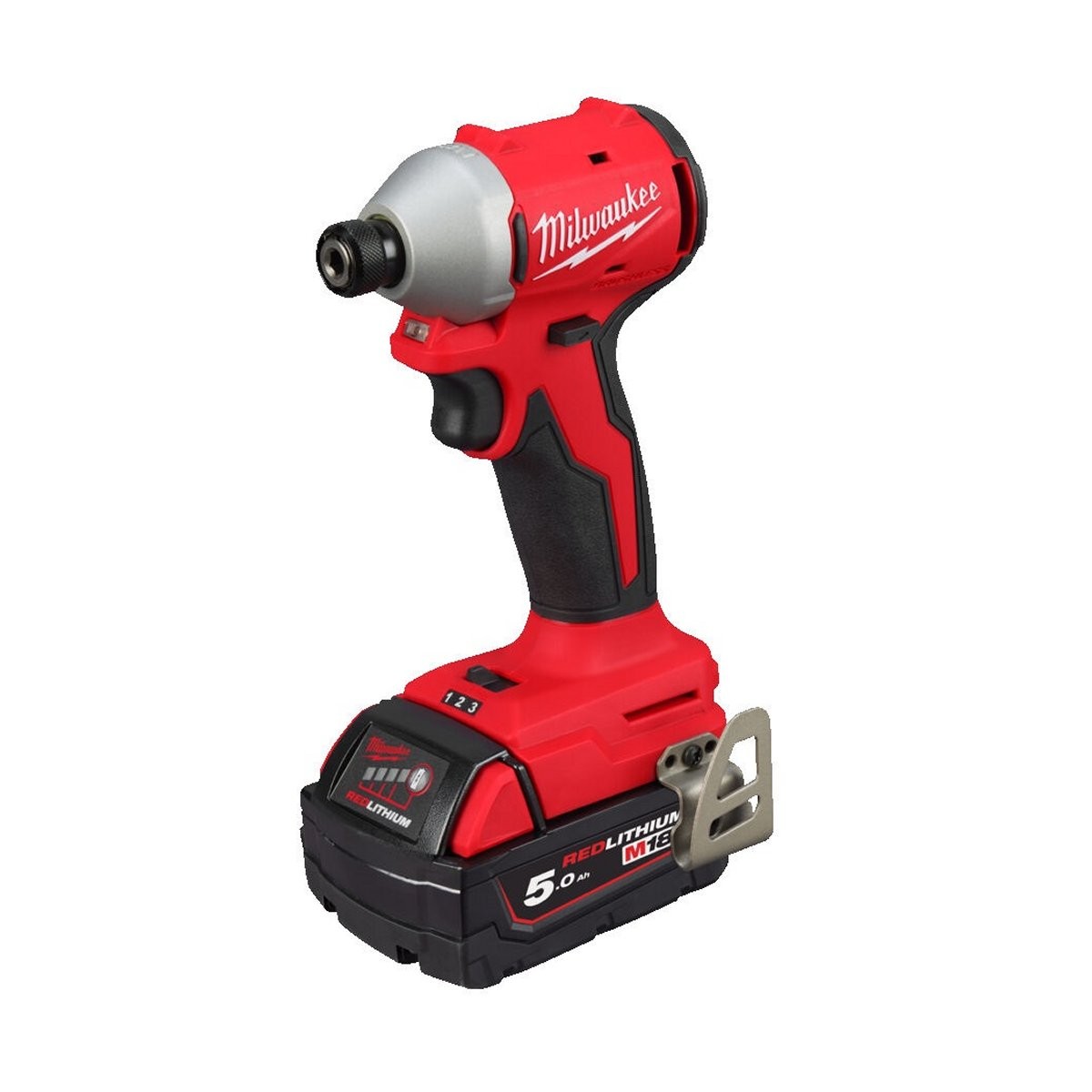 Milwaukee M18BLIDR 502X Impact Driver 2 x 18v x 5Ah REDLITHIUM Batteri