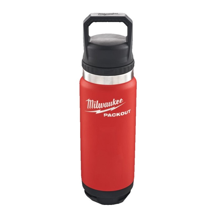 Milwaukee 4932493465 PACKOUT Bootle with Chug Lid 710ml Red