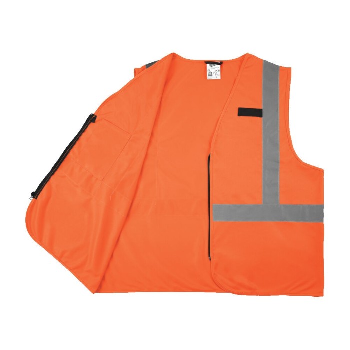 Milwaukee 4932498000 Contractor High-Visibility Orange Vest 2 XL/3 XL